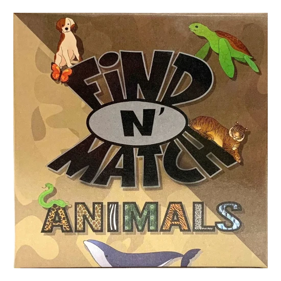 Find N' Match Animal Card Game – Nature Discoveries