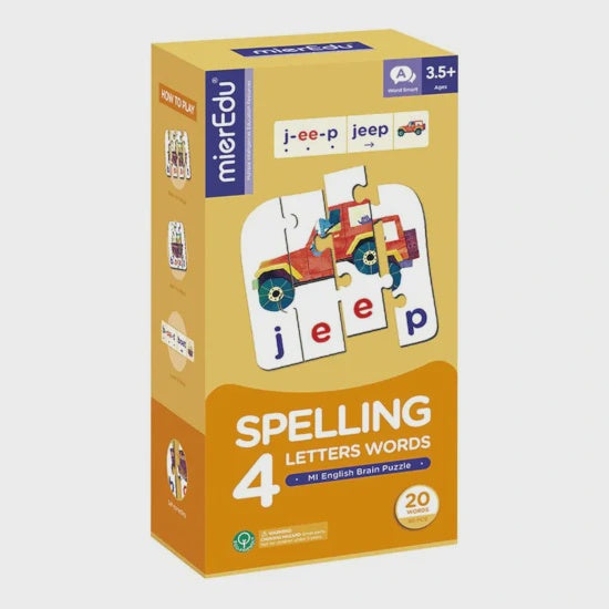 Spelling 4 Letter Words – Nature Discoveries