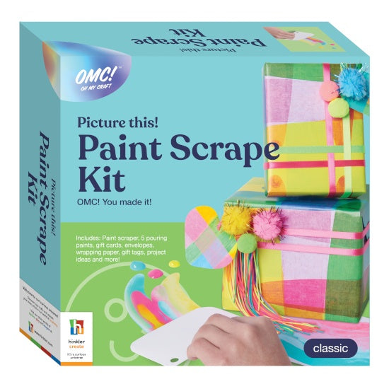OMC! Picture This Paint Scrape Art Kit – Nature Discoveries