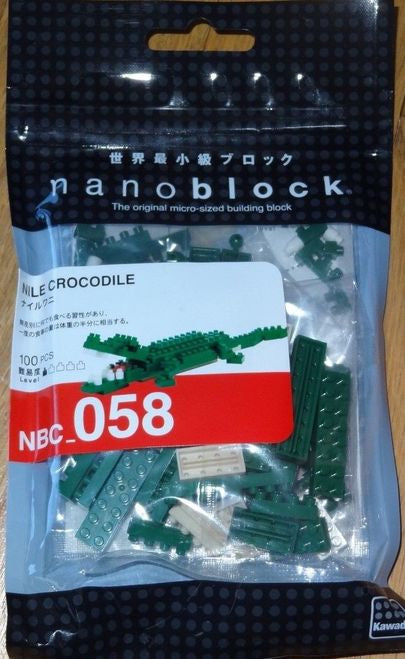 Nanoblock:Crocodile – Nature Discoveries